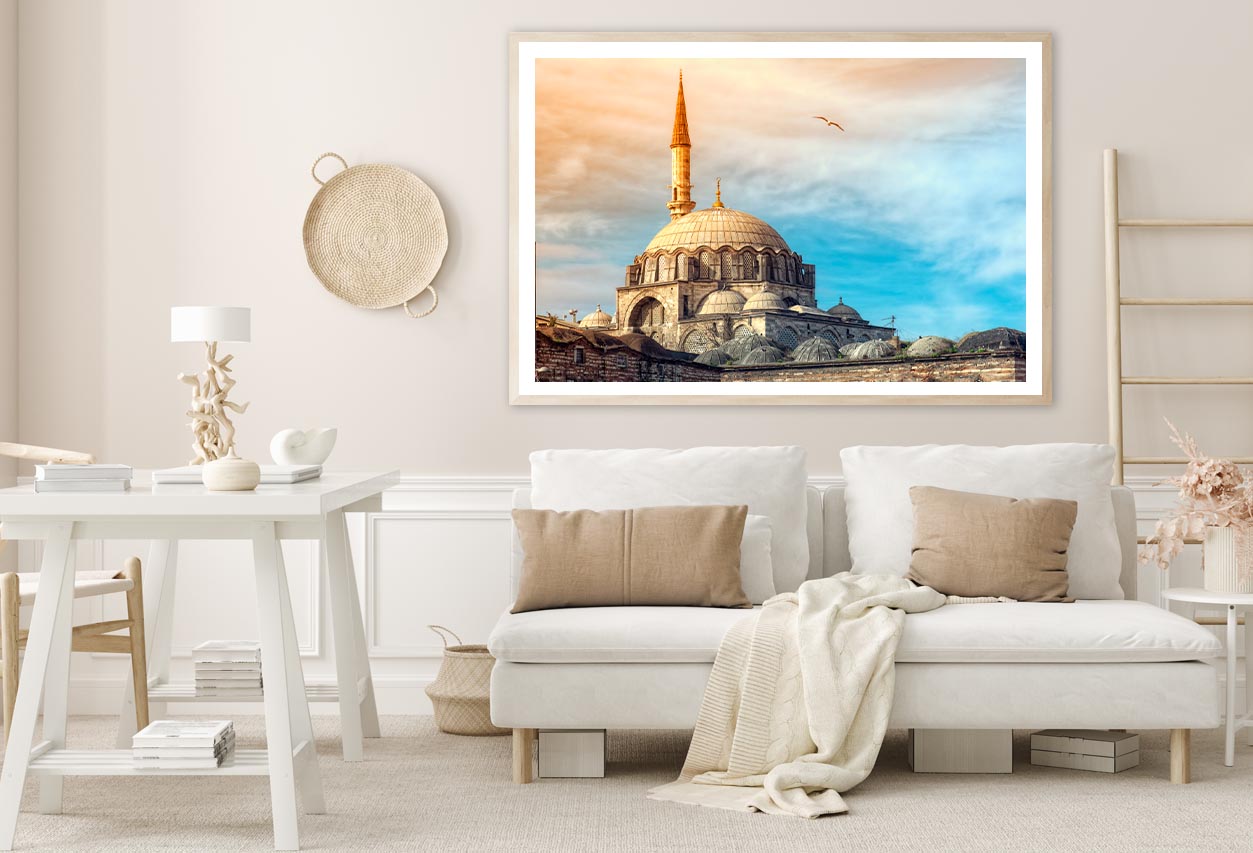 Mosque In Istanbul, Turkey Home Decor Premium Quality Poster Print ...